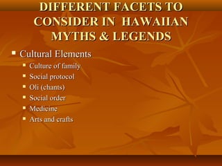Hawaiian mythology | PPT