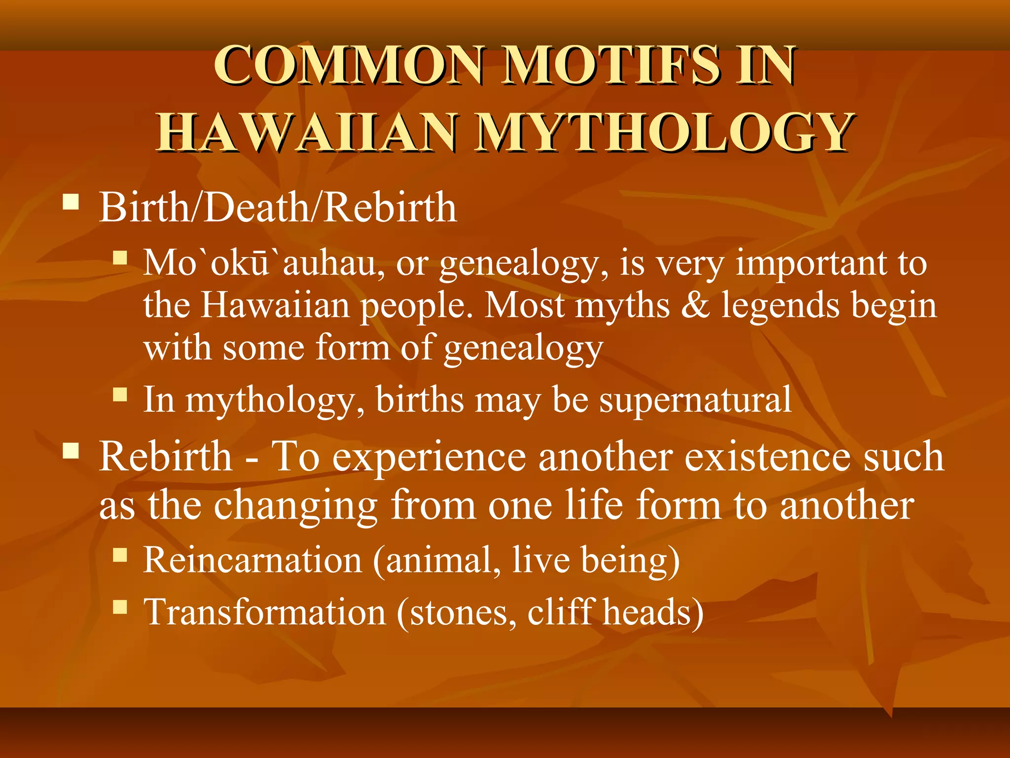 Hawaiian mythology | PPT