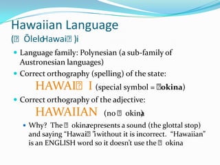 Hawaiian presentation | PPTX | Christianity | Religion & Spirituality