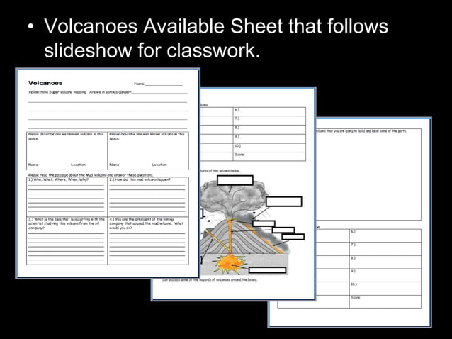 Volcanoes, Hawaii Hot Spot, Yellowstone Supervolcano Earth Science ...