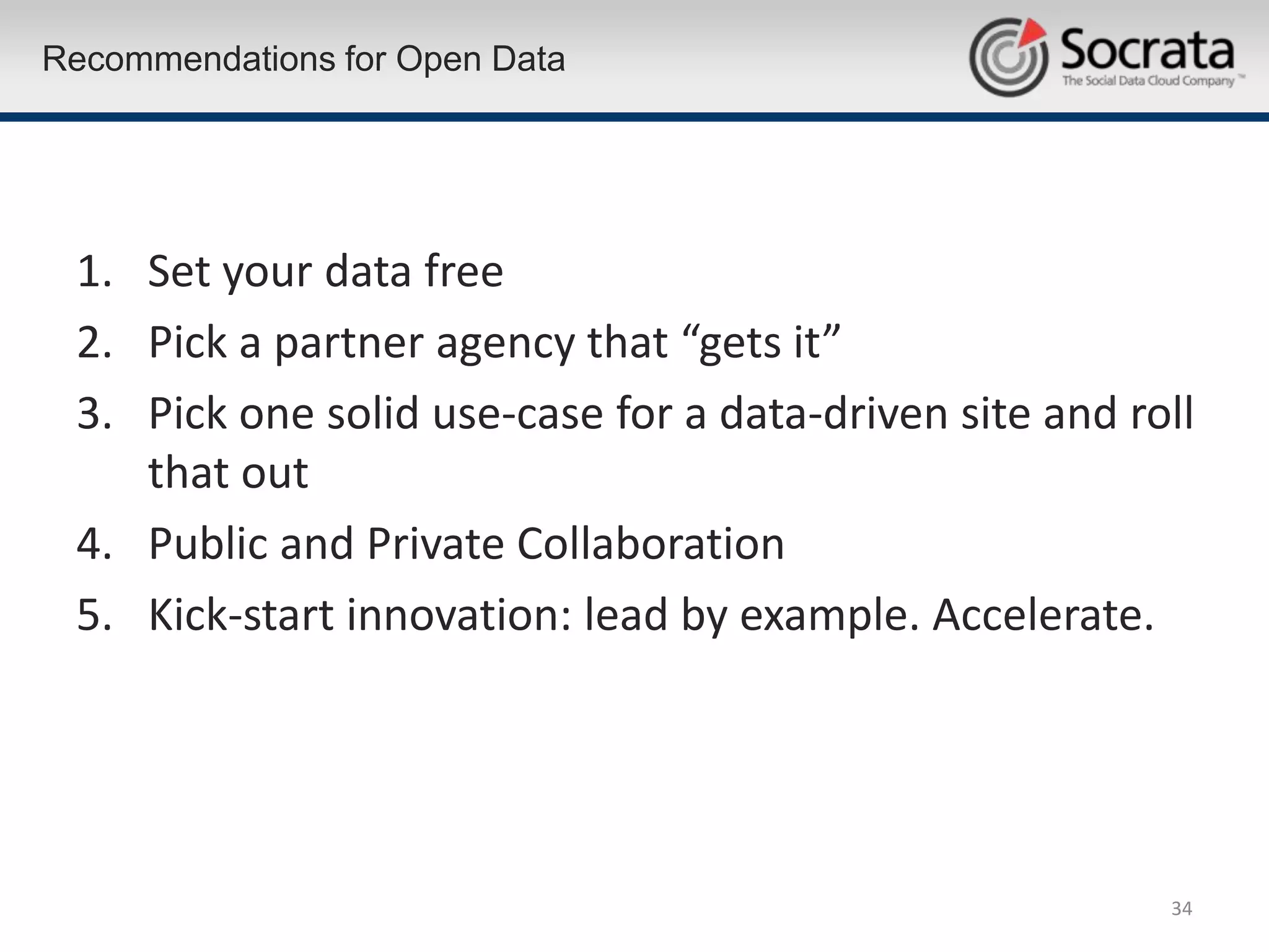 Socrata Success With Open Data Ppt 