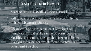 Hawaii problems | PPTX