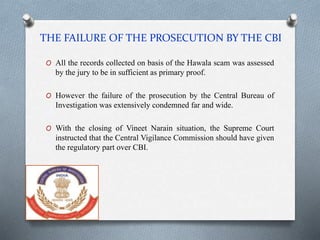 Hawala Scandal | PPTX