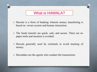 Hawala Scandal | PPTX