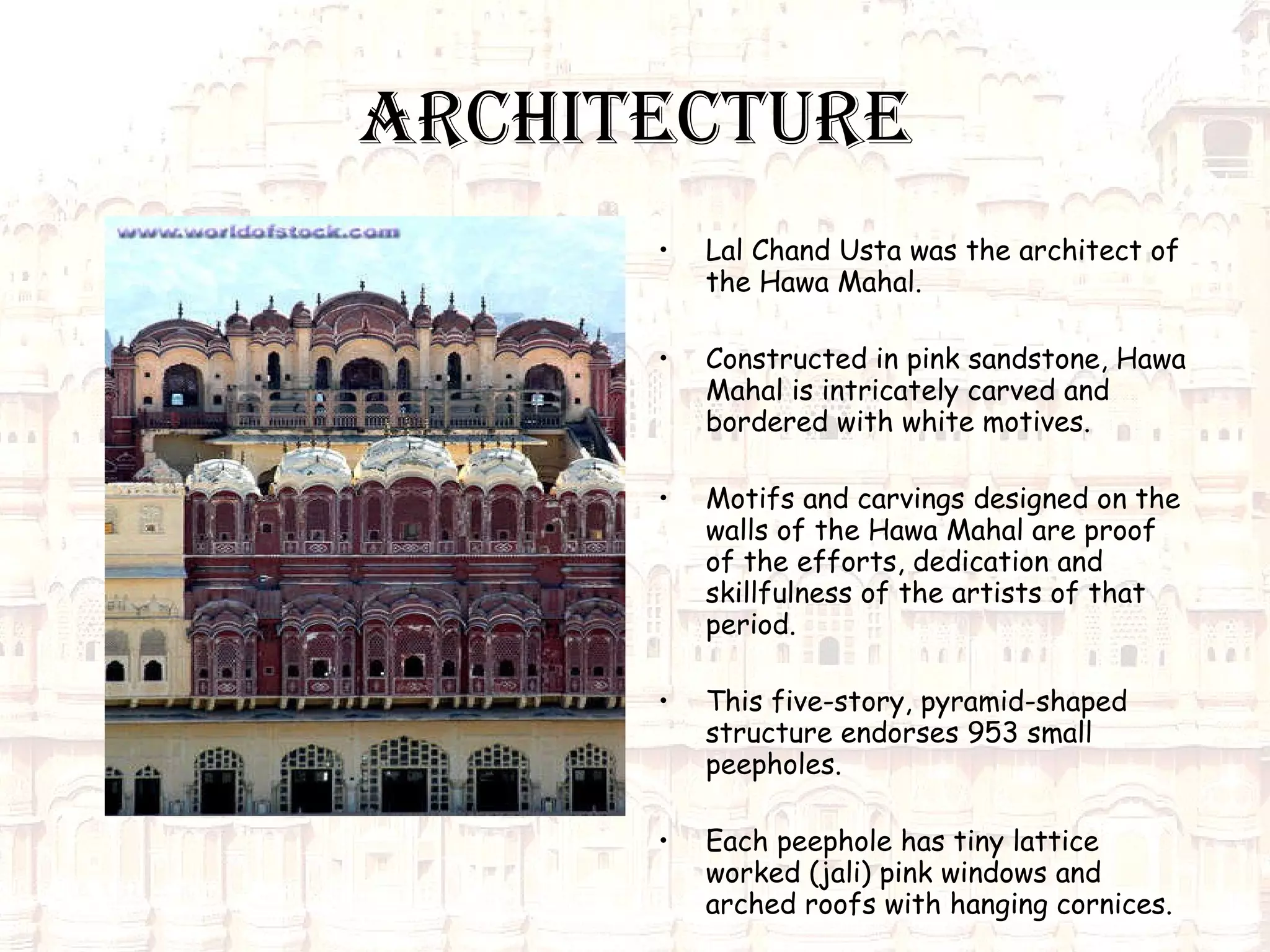 Hawa Mahal Presentation | PPT