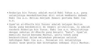 Hawariyyun | PPTX