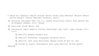 Hawariyyun | PPTX