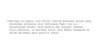 Hawariyyun | PPTX