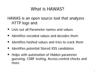 Hybrid Analyzer for Web Application Security (HAWAS) by Lavakumar ...