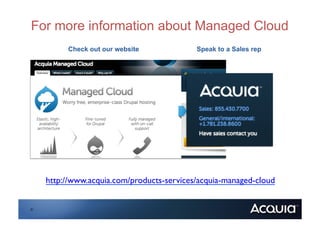 Acquia Managed Cloud: Highly Available Architecture for Highly ...