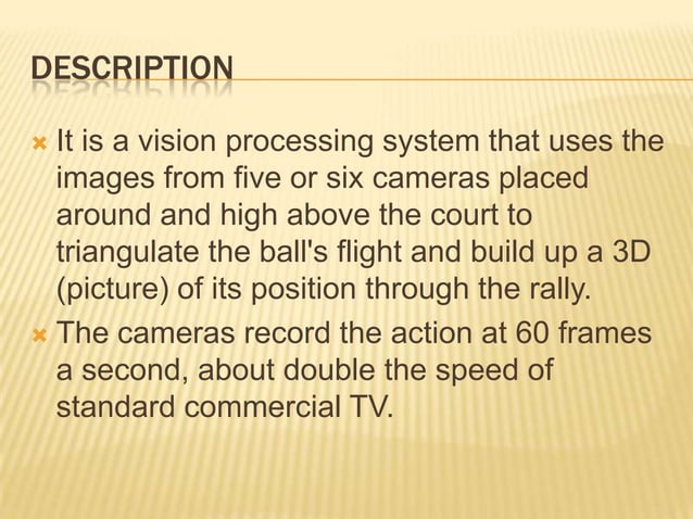 Hawk eye 1st-presentation | PPTX