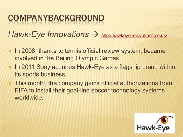 Hawk eye 1st-presentation | PPTX