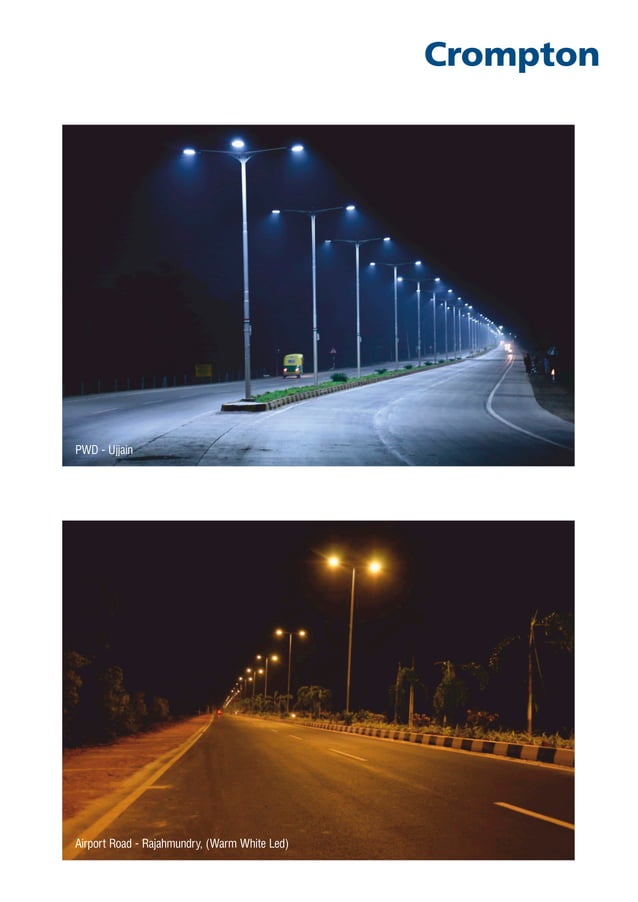 Catalogue of Crompton LED Street Light Range | PDF