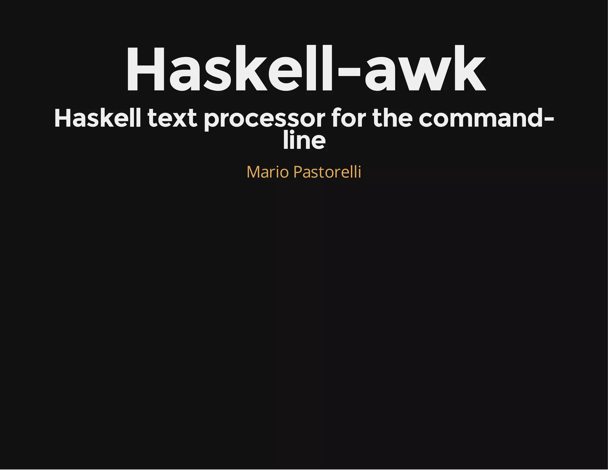Hawk presentation | PDF