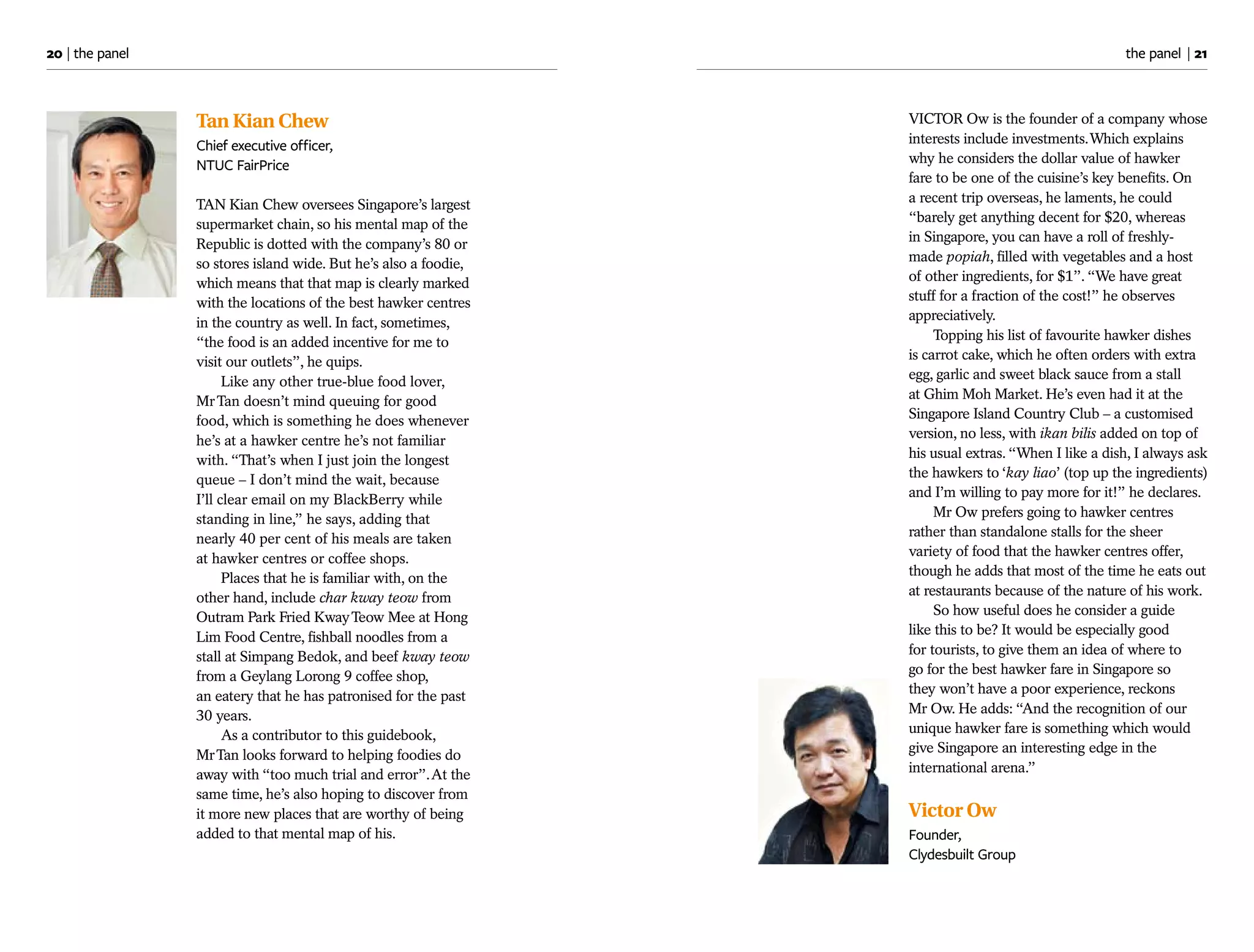 CEOs' Hawker Guide | PDF