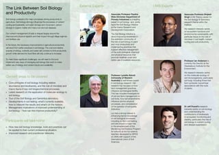 Hawkesbury institute soil biology masterclass | PPT