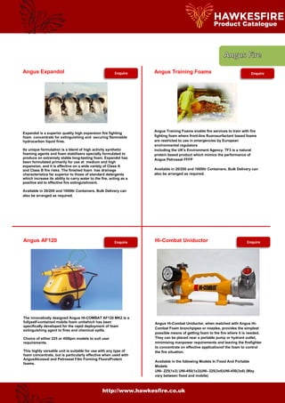 Hawkes Fire Product Catalogue | PDF
