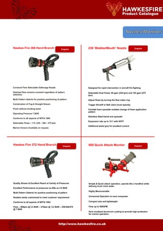 Hawkes Fire Product Catalogue | PDF