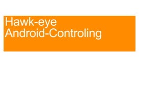 Hawk Eye - The smart video surveillance system | PPTX