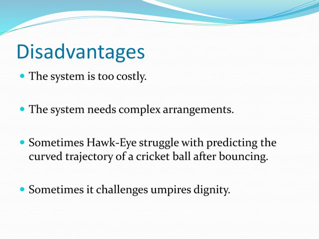 Hawk eye technology By RKO | PPTX | Cricket | Sports