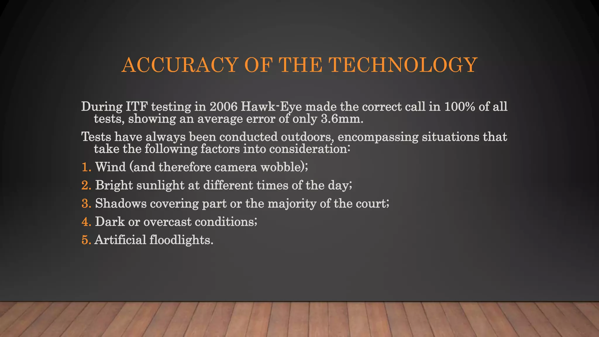 Hawk eye technology | PPTX | Cricket | Sports