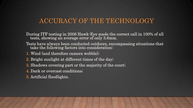 Hawk eye technology | PPT