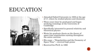 Stephen Hawking | PPT