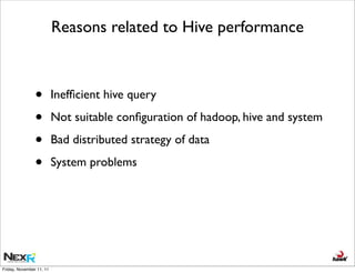 Hive Performance Monitoring Tool | PDF | Databases | Computer Software and Applications