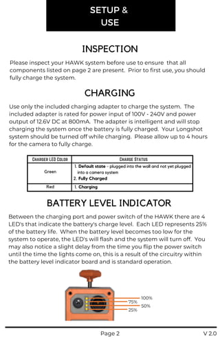 Longshot Hawk Spotting Scope Camera Instruction Manual | Optics Trade | PDF