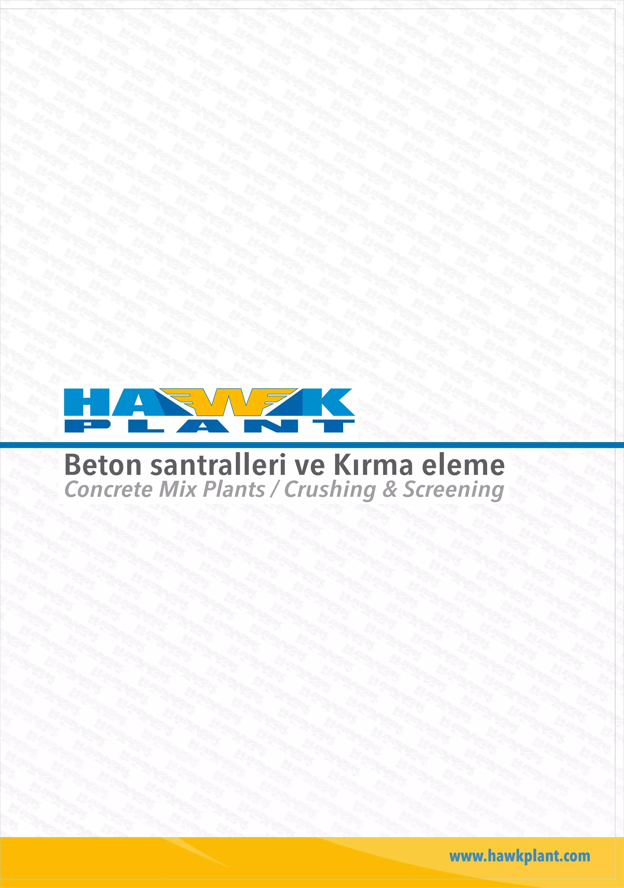Hawk Plant - Crushing and Screening Plant & Concrete Batching Plant | PDF