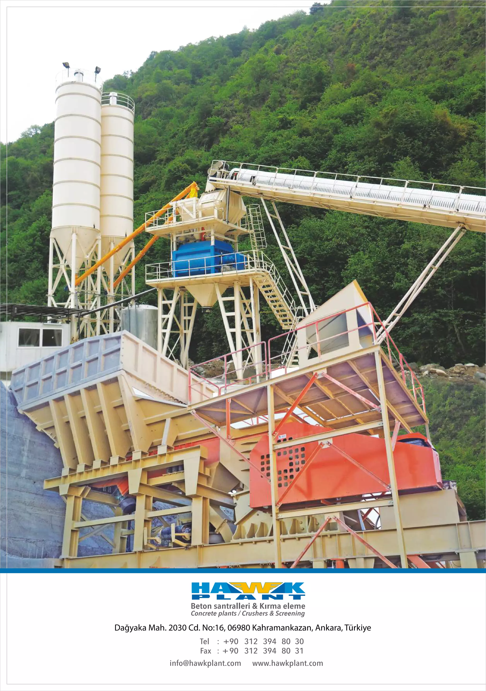Hawk Plant - Crushing and Screening Plant & Concrete Batching Plant | PDF