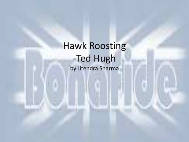 Hawk roosting | PPTX | Birds | Pets