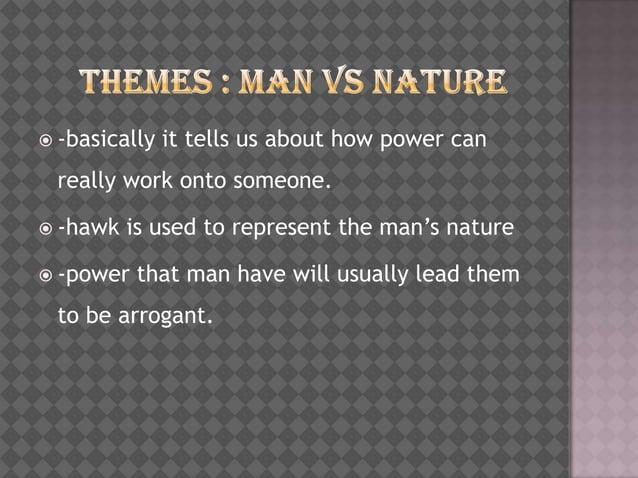 Hawk roosting by Ted Hughes | PPTX