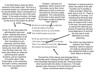 Hawk Roosting by Ted Hughes | PPT