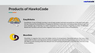 Hawks code corporate profile | PPT