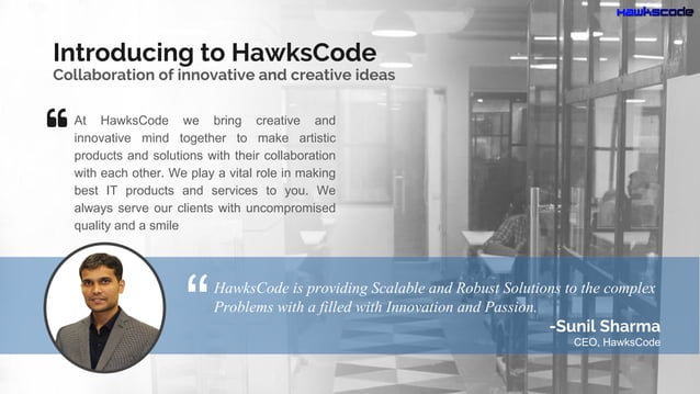 Hawks code corporate profile | PPT