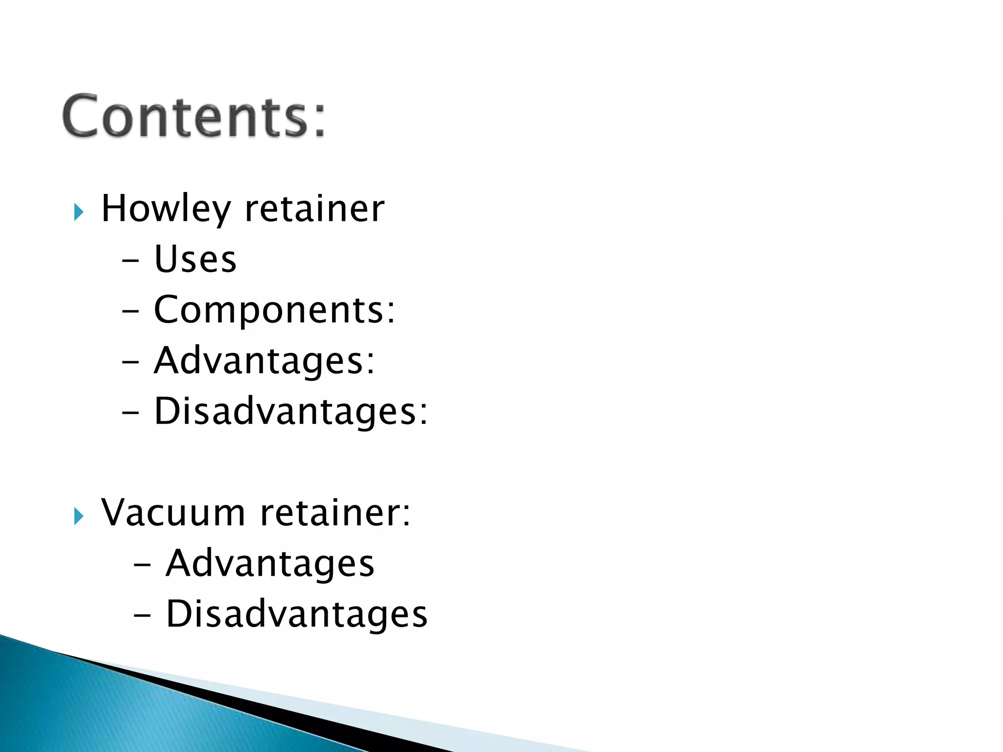 Hawley retainer-and-vaccum | PPTX