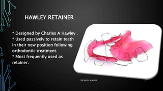 Hawley retainer | PPTX