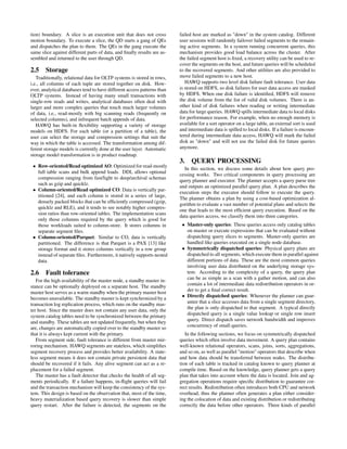 HAWQ: a massively parallel processing SQL engine in hadoop | PDF
