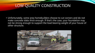 Foundation Failure presentation - halabja university | PPTX