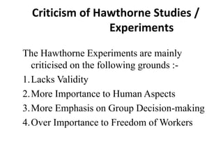 hawthorneexperiments.ppt