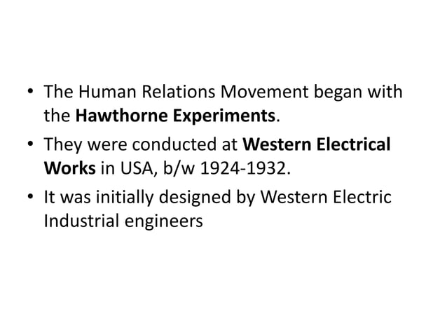 hawthorneexperiments.ppt