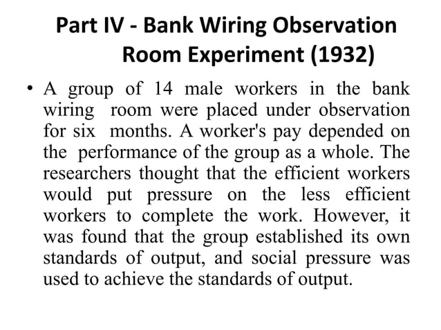 hawthorneexperiments.ppt