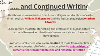 Nat Hawthorne an Author’s Biography.pptx