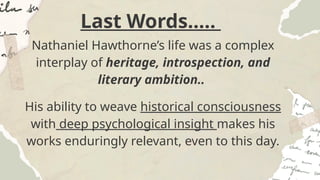 Nat Hawthorne an Author’s Biography.pptx