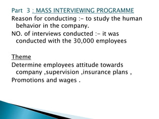 Hawthrone experiment | PPT