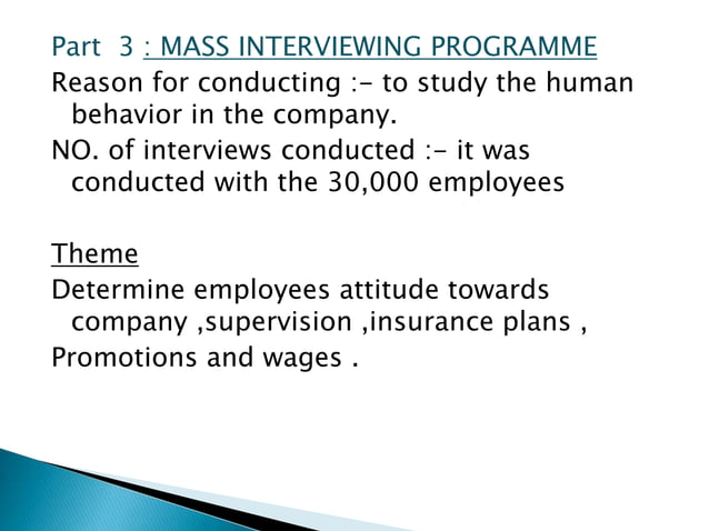 Hawthrone experiment | PPTX | Careers