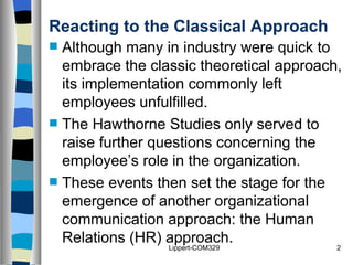 Hawthron studies | PPT