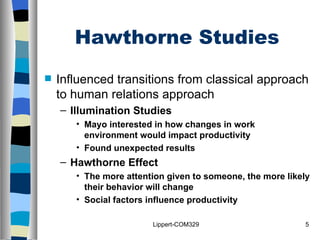 Hawthron studies | PPT