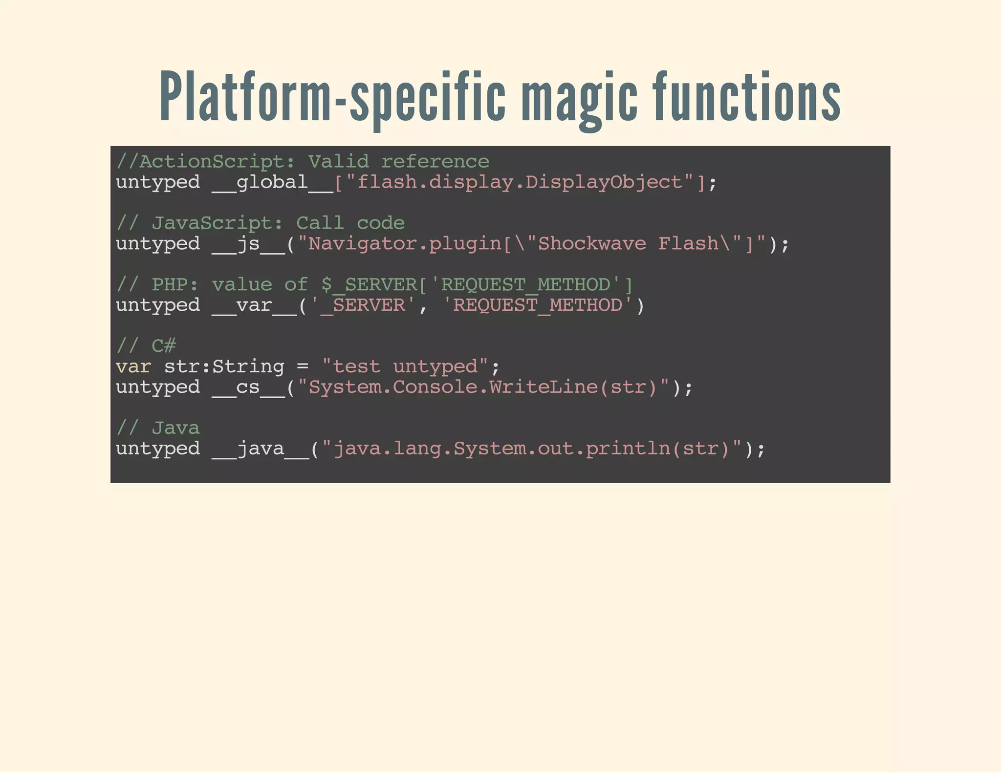 Haxe by sergei egorov | PDF